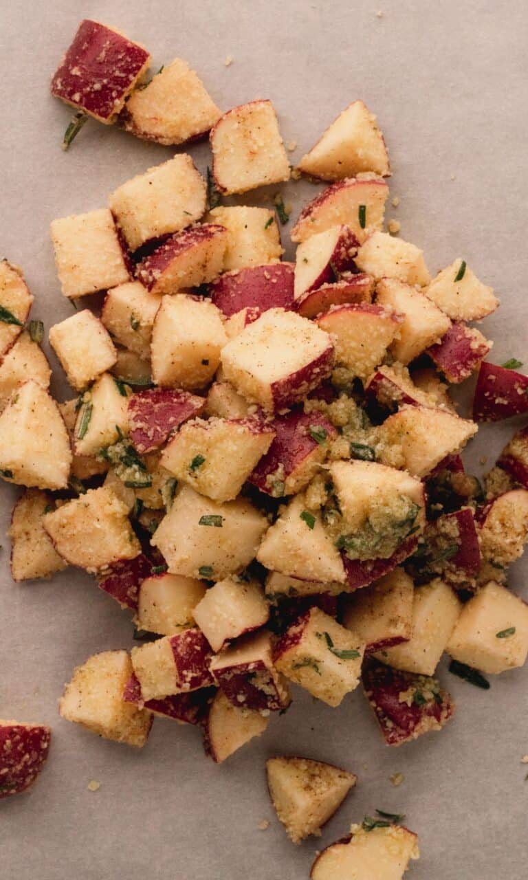 Parmesan Roasted Red Potatoes with Rosemary – Hey, Snickerdoodle!