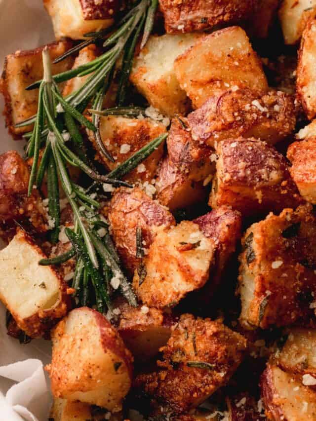 Crispy Parmesan Oven Roasted Potato Wedges – Hey, Snickerdoodle!