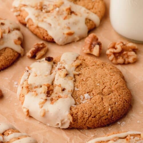 Maple Walnut Spice Cookies – Hey, Snickerdoodle!
