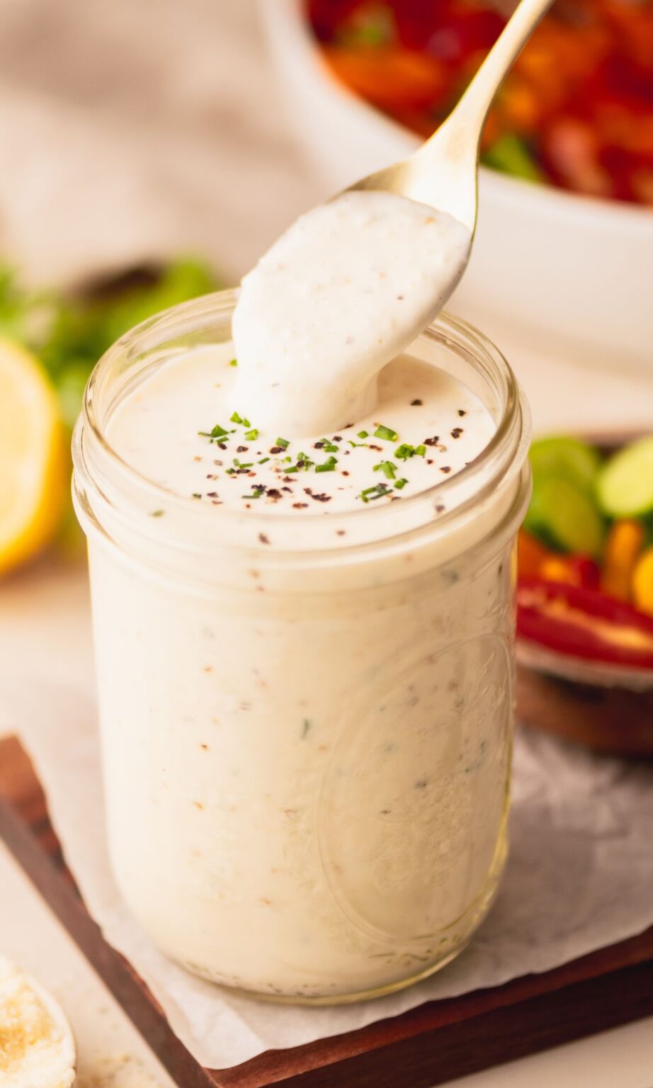 Buttermilk Parmesan Dressing – Hey, Snickerdoodle!