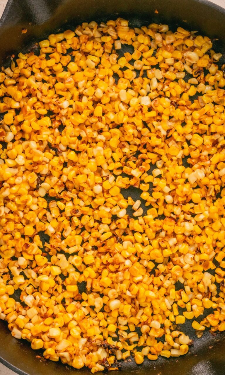 Charred Corn Salad with Feta and Dill – Hey, Snickerdoodle!